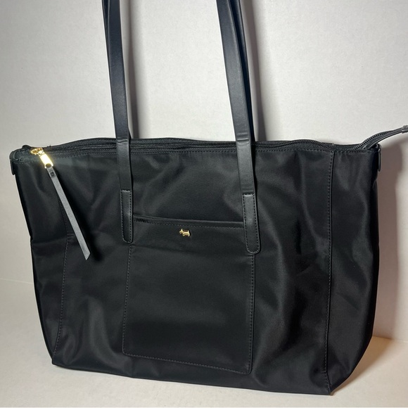 RADLEY LONDON | Bags | Large Radley London Nylon Zip Tote Bag Black New ...